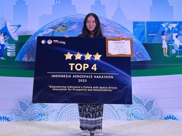 Mahasiswi Data Science BINUS University Raih Penghargaan Aplikasi Terbaik di Indonesia Aerospace ...